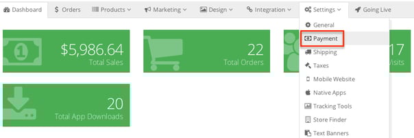 Setting up direct debit payment